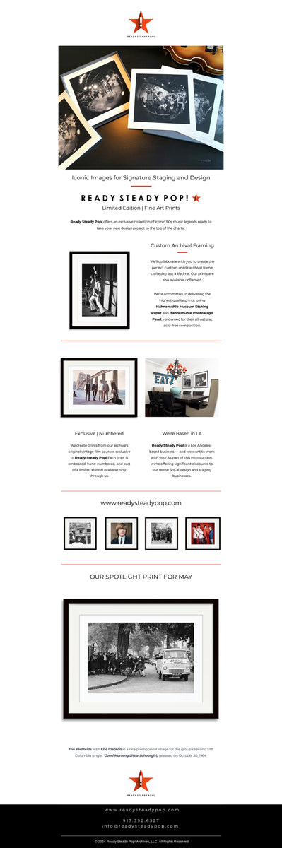 Ready Steady Pop! Archives