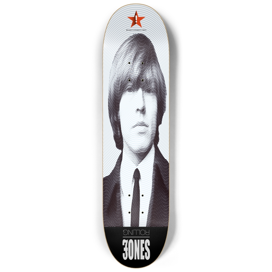 Rolling Jones (Mono) 8.25" Custom Popsicle Deck – Ready Steady Pop ...